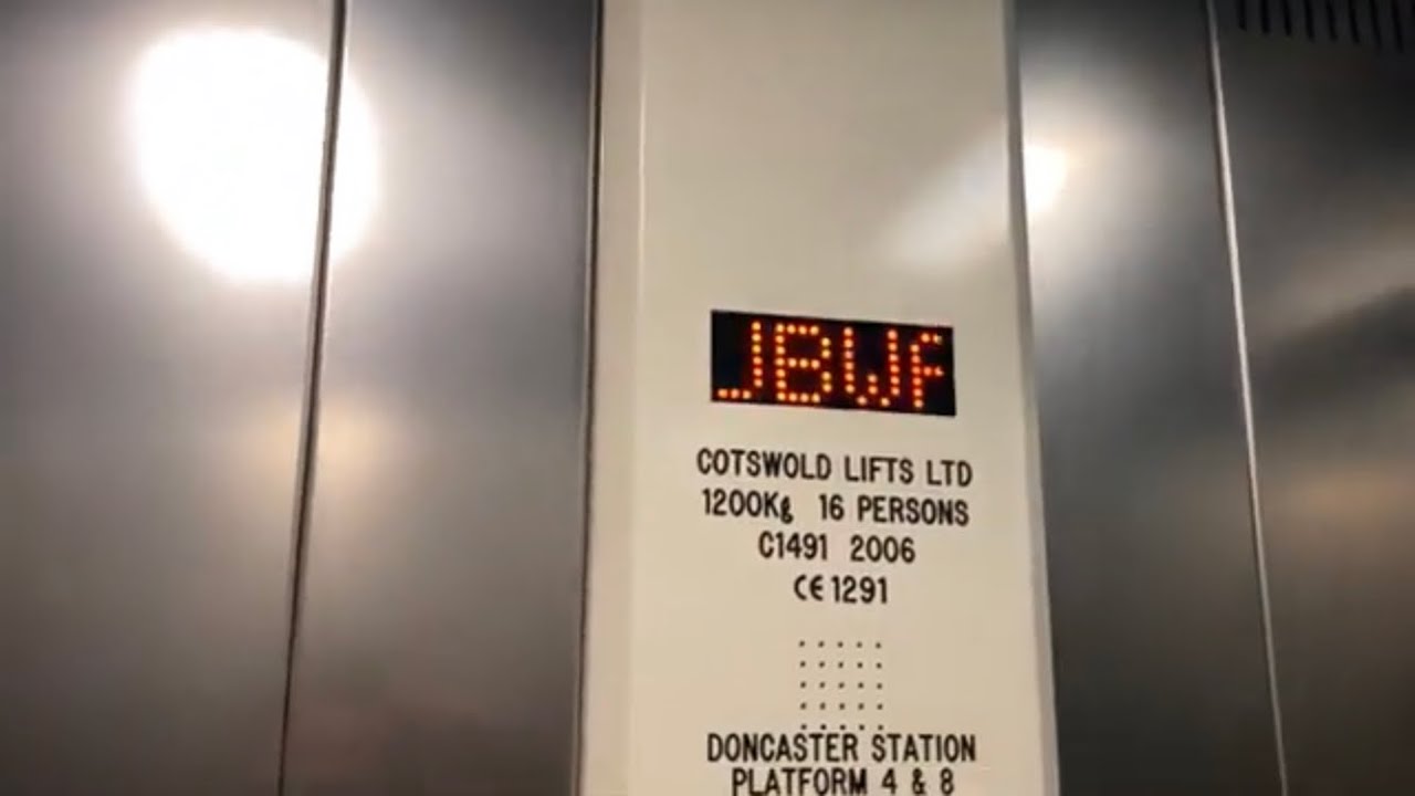 Very nice TVC Cotswold Lifts at Doncaster Station Subway - YouTube