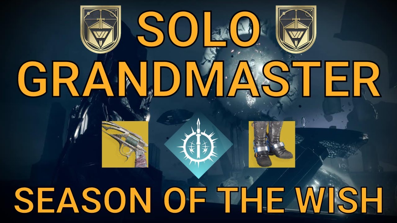 Solo GRANDMASTER The Corrupted on Hunter (Platinum) | Season of the ...