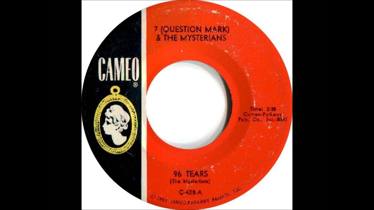 Question Mark & The Mysterians 96 Tears , 1966 Vinyl 45 RPM - YouTube