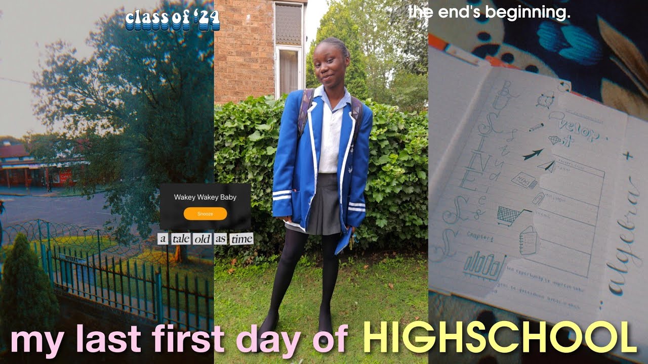 my last first day of highschool📖🌿 || 5am school morning routine (south ...