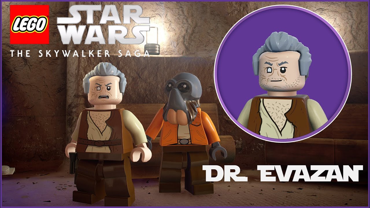 LEGO Star Wars The Skywalker Saga Dr. Evazan Unlock and Gameplay - YouTube