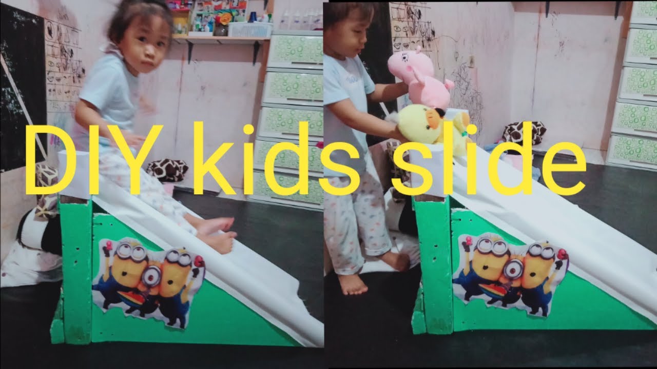 How to make slide for kids. DIY - YouTube