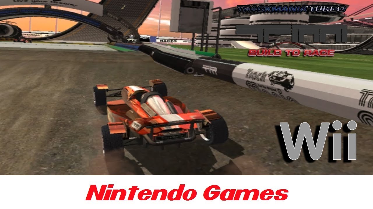TrackMania: Build to Race aka TrackMania Wii (Quick Gameplay) Nintendo ...