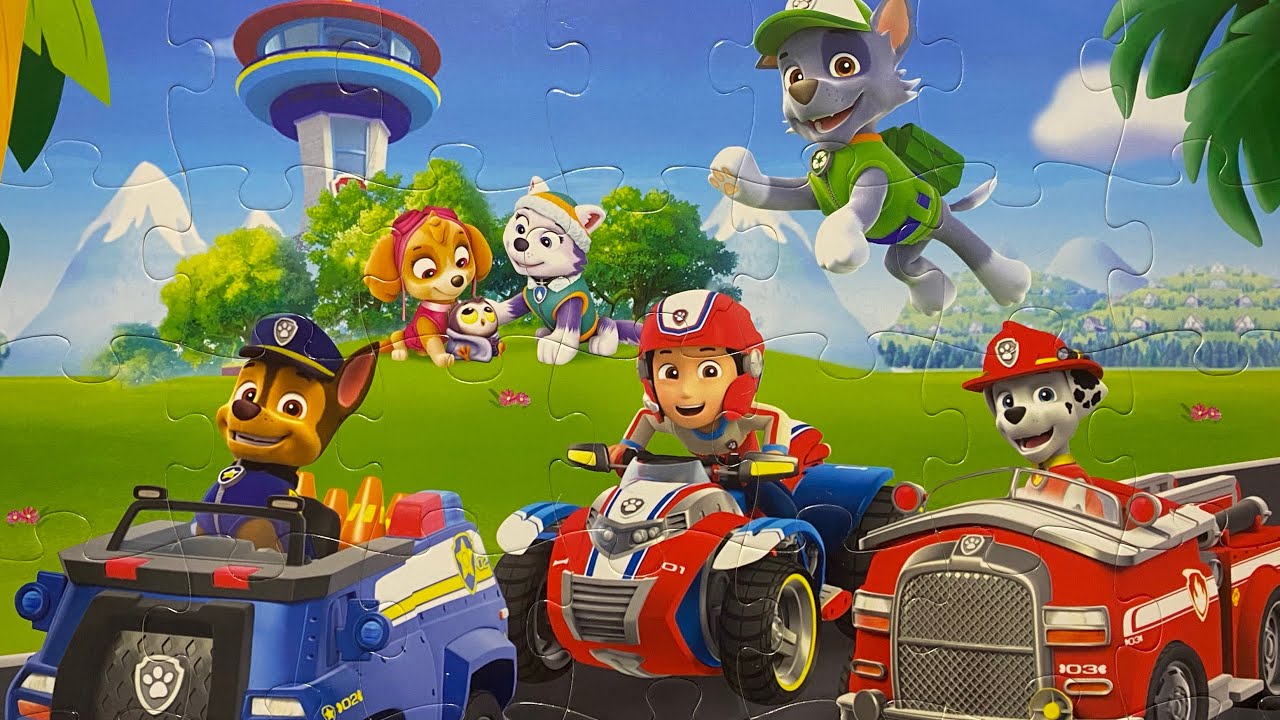 Paw Patrol : a fun story of saving the city. - YouTube
