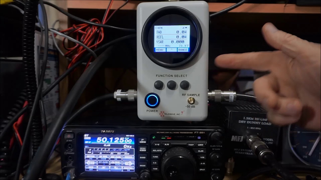 Telewave Digital Wattmeter, Model 44D Overview - YouTube