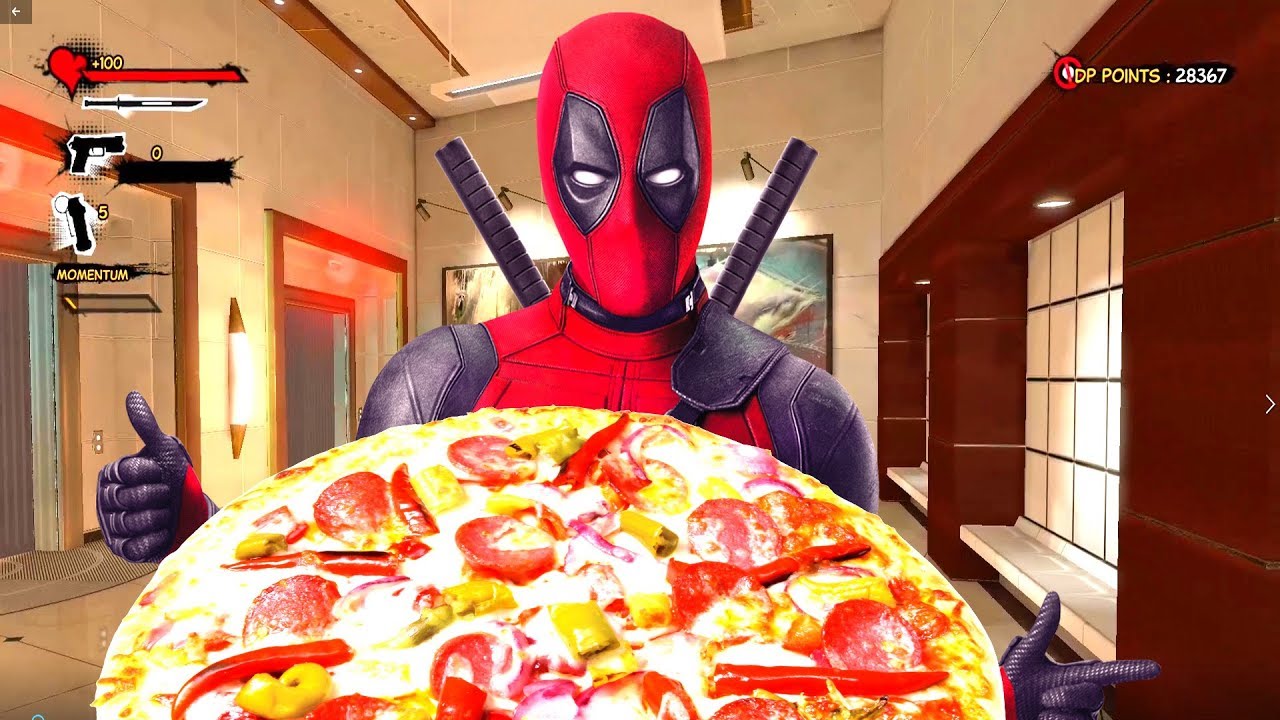 DEADPOOL AŞÇI OLDU PİZZA PARTİSİ YAPTI #2 - YouTube