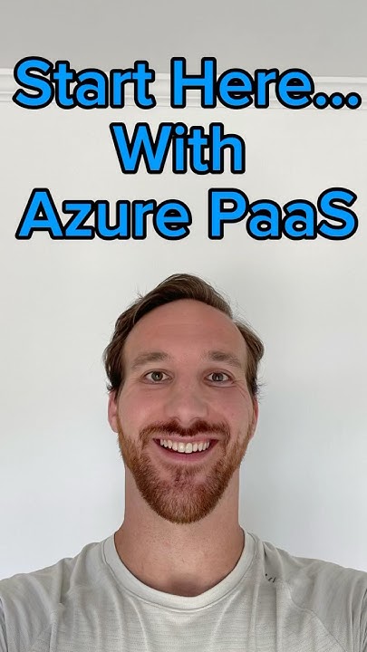 How to get started with Azure Platform as a Service | PaaS - YouTube