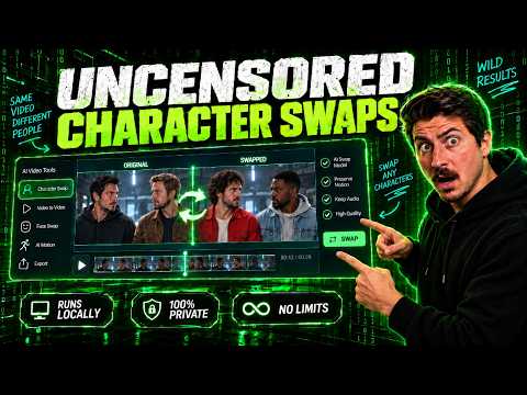 How To Create UNCENSORED AI Character Swaps For ANY Video