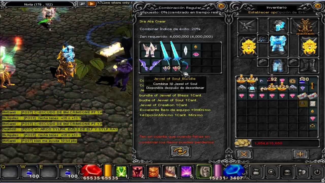 Como hacer Pluma Condor Feather y Alas Evo 3 Mu Uruguay - YouTube