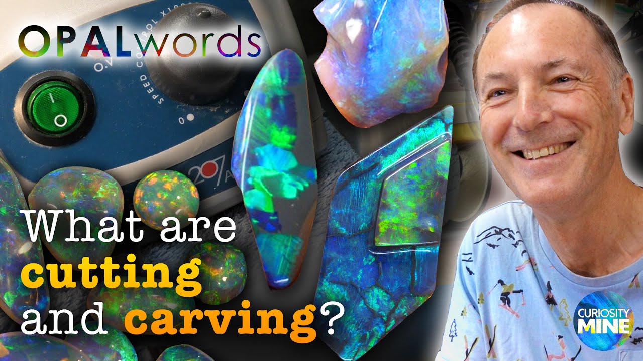 What is Opal Carving? - Opal Words at Lightning Ridge - YouTube