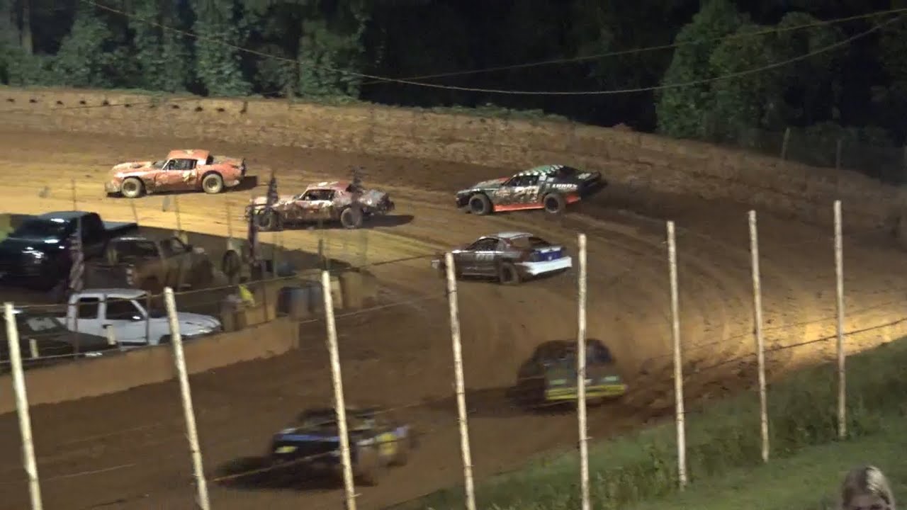 Stock V8 at Winder Barrow Speedway August 7th 2021 - YouTube