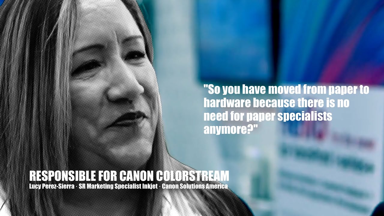 Canon Lucy Perez-Sierra PRINTING United 2019 - YouTube