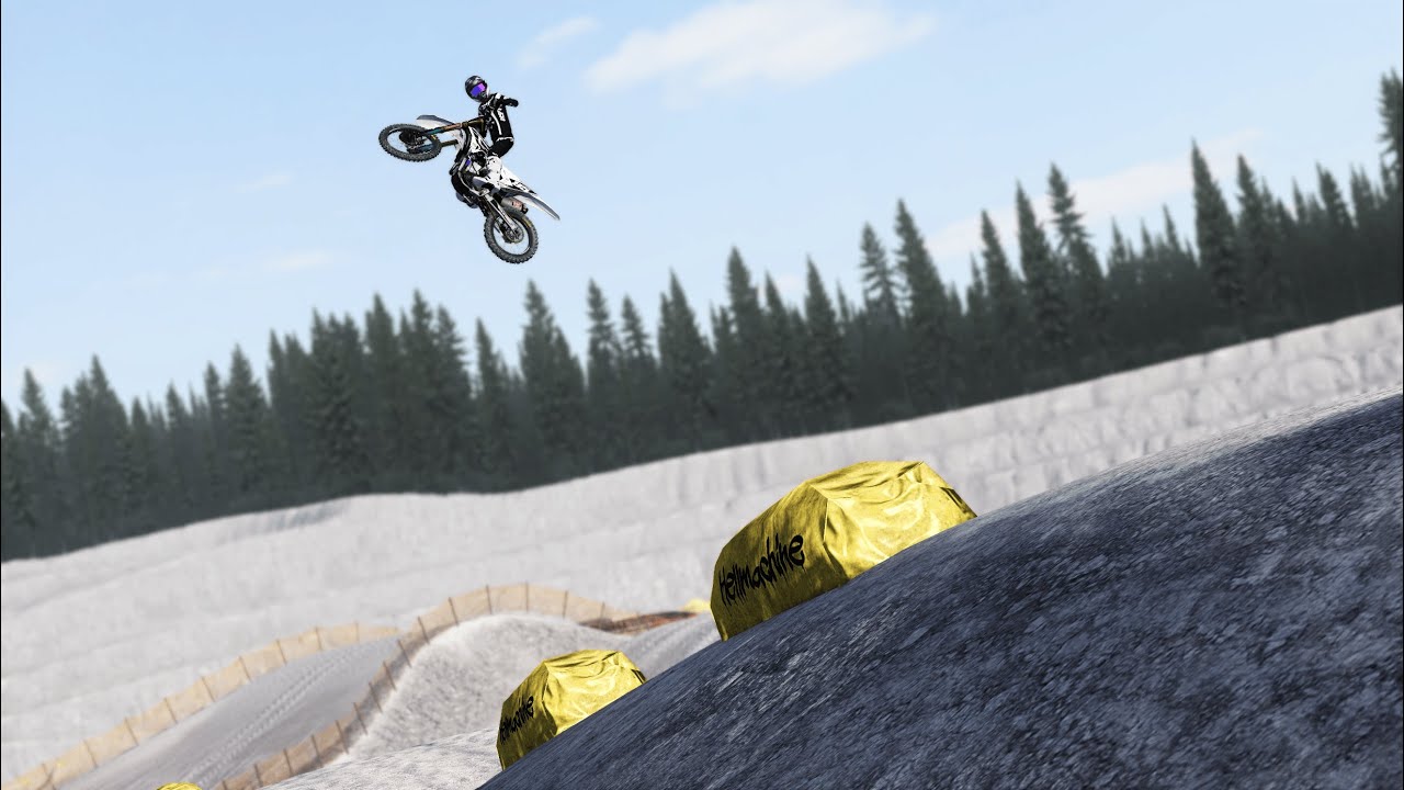 SNAKEPIT - HELLMACHINE TRACK TEASER MX BIKES - YouTube