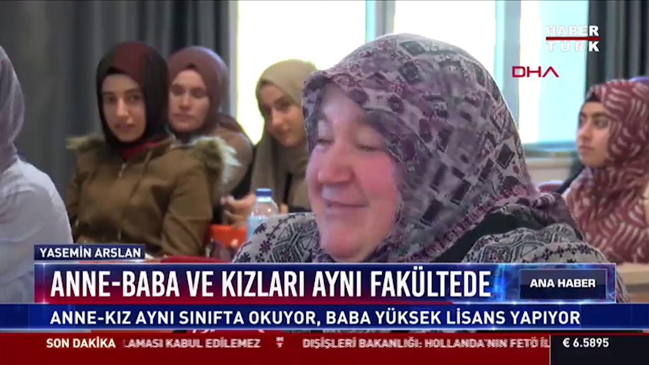 Anne Baba ve Kızları Aynı Fakültede - YouTube