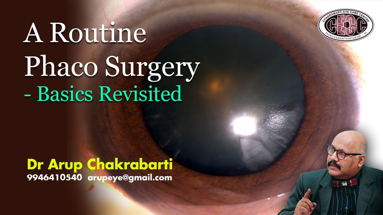 Routine Phaco-1 Jan2024 - YouTube