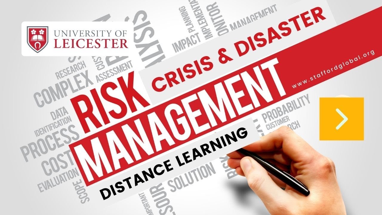 MSc in Risk, Crisis and Disaster Management (Distance Learning ...