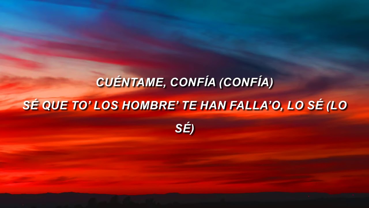 Sech, Daddy Yankee - Confia | Letra/Lyrics - YouTube