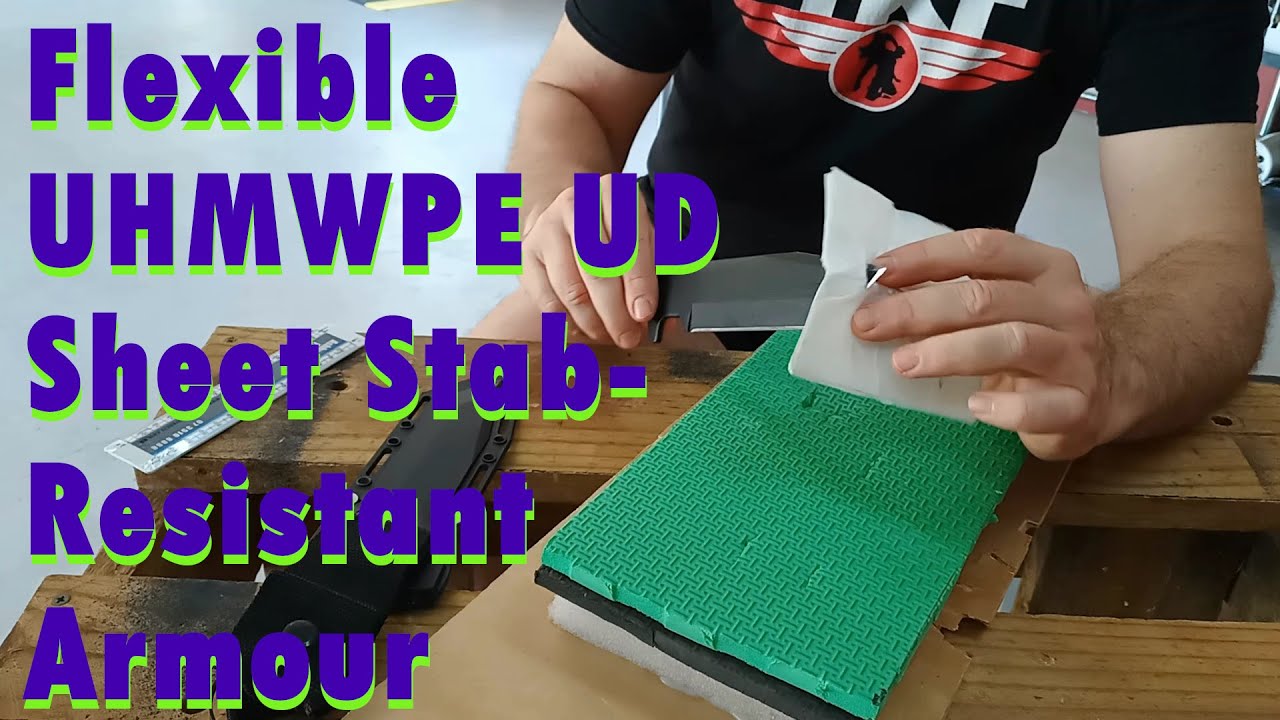 Bonded UHMWPE UD sheet - low-profile, flexible, stab resistant armour ...