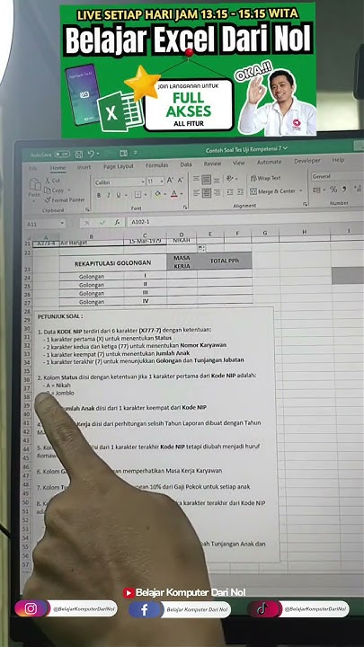 Rumus If Pada Excel Kombinasi Left If Belajarexcel Microsoftexcel Tutorialexcel Excel