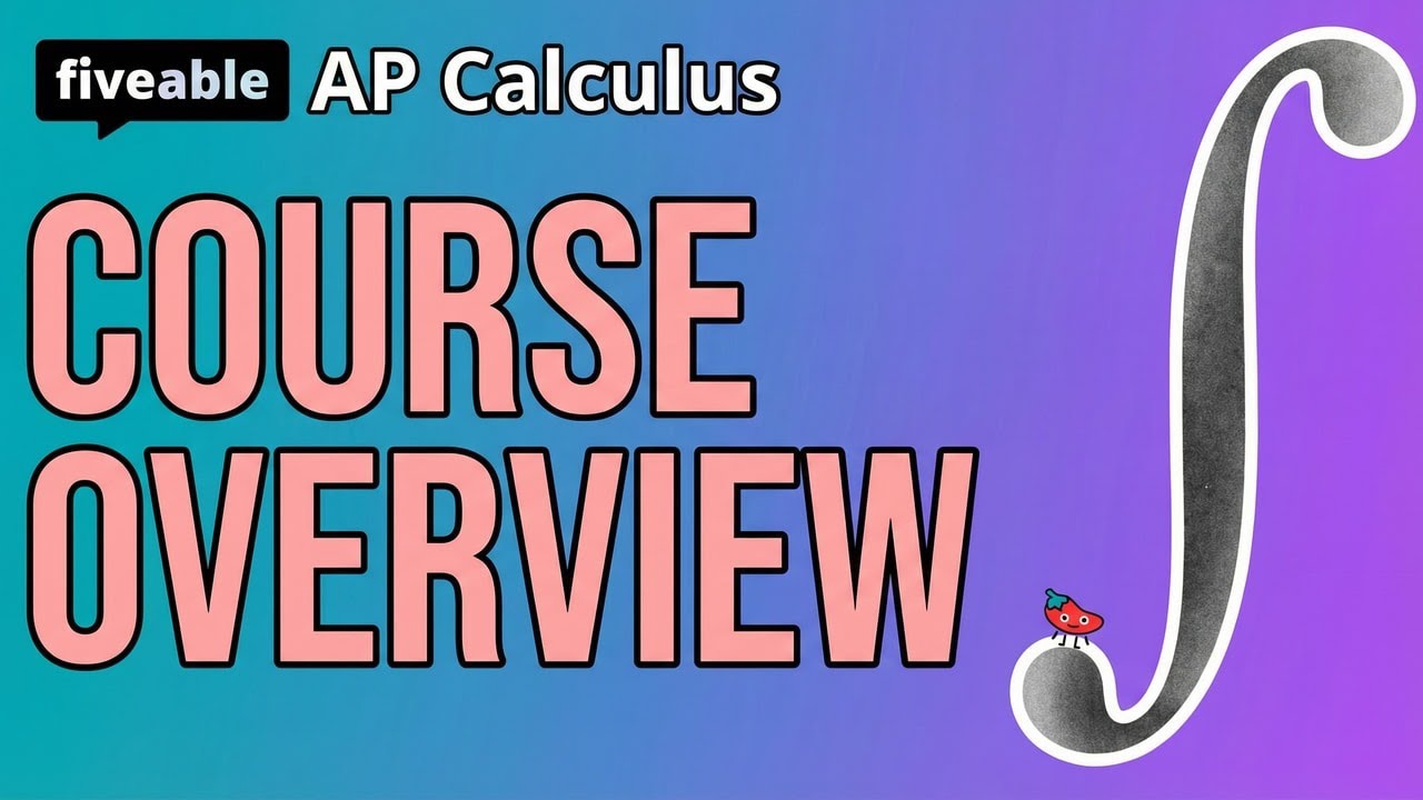 AP Calculus - Course Overview & Study Strategies | Fiveable Cram Archive