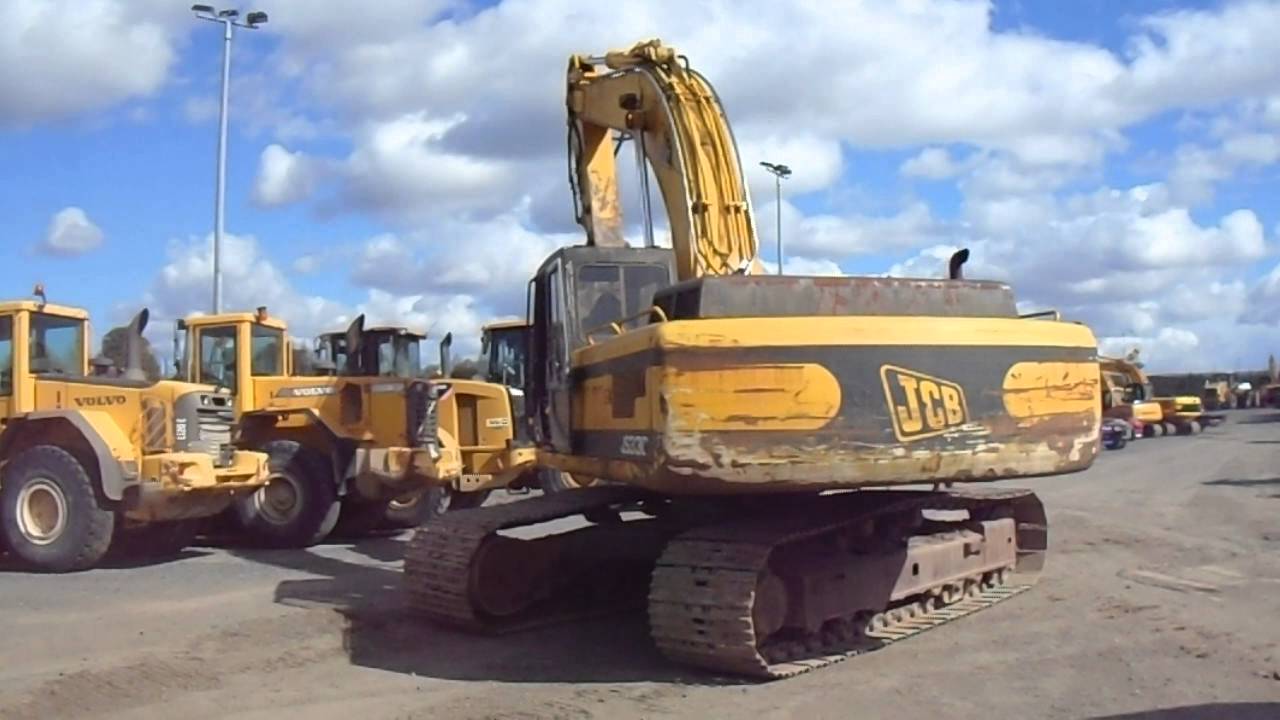 JCB JS330 Excavator - YouTube
