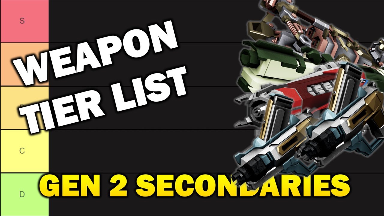 Secondary Weapons Tier List! - Part 2/3 (Deep Rock Galactic) - YouTube