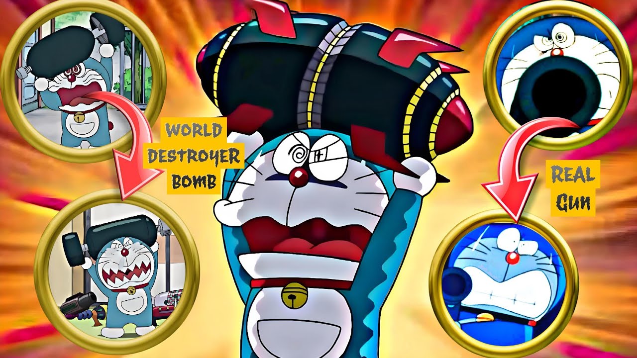 Doraemon Classic Episode "The Mouse and The Bomb" Explain In Hindi ...
