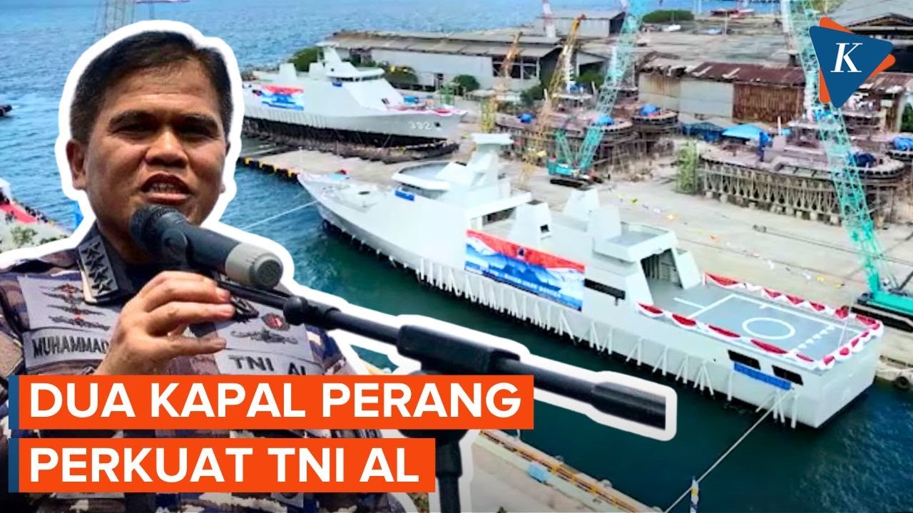 TNI AL Rilis Kapal Tempur Anyar KRI Lukas Rumkorem 392 dan KRI Raja ...