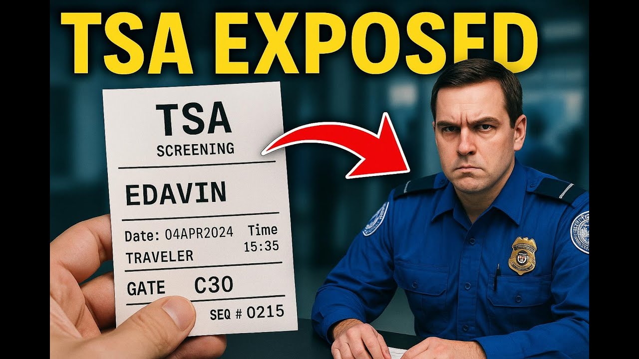 10 Airport Secrets TSA Agents Use to CATCH You! - YouTube
