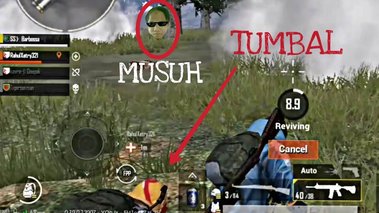 REVIVE TEMEN BUAT JADI TUMBAL - PUBG Mobile Indonesia - YouTube