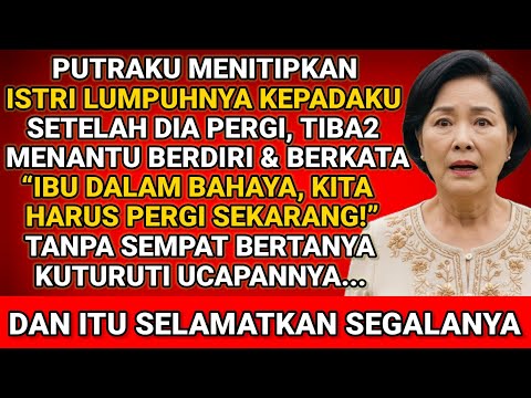 Menantuku yang Lumpuh Menyelamatkanku — Baru Kutahu Anakku Sendiri Ternyata...