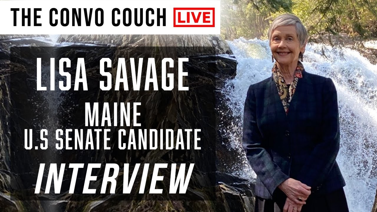 Lisa Savage U.S Senate Candidate for Maine | Interview - YouTube