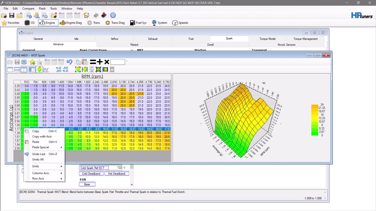 Setting up your timing tables for boost vvt hemis - YouTube