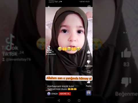 Azeri kızın Türkiye duası 🙏