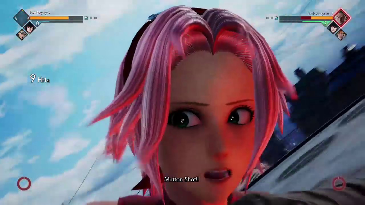 Jump Force Sakura CAC online match gameplay - YouTube