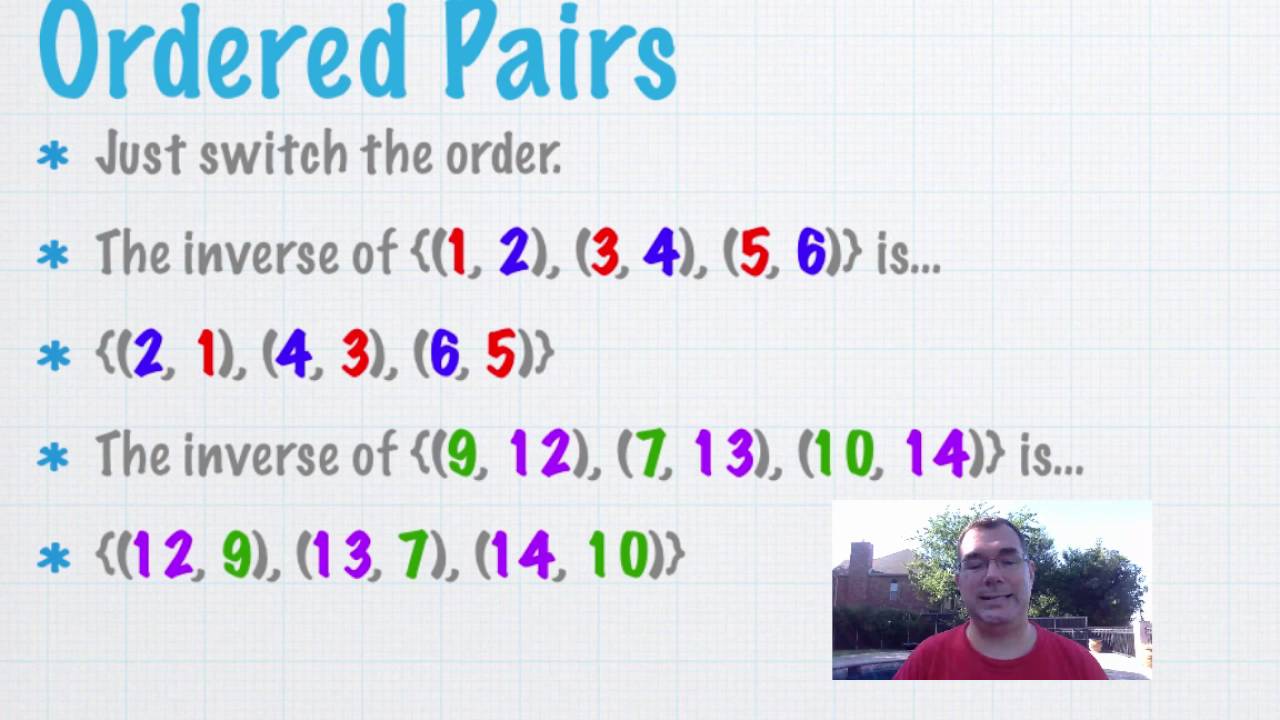 Inverse Linear Functions - YouTube