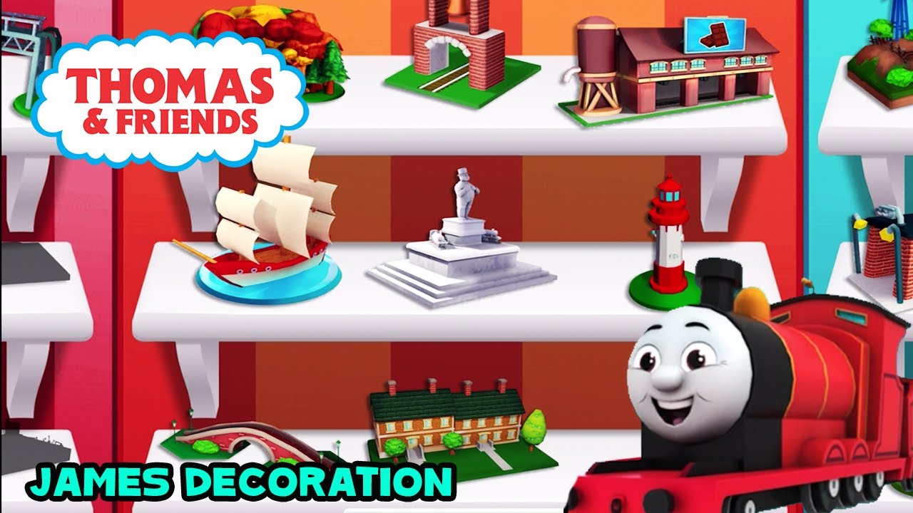 Thomas & Friends: Magical Tracks -⭐James complete set Decoration⭐ - YouTube