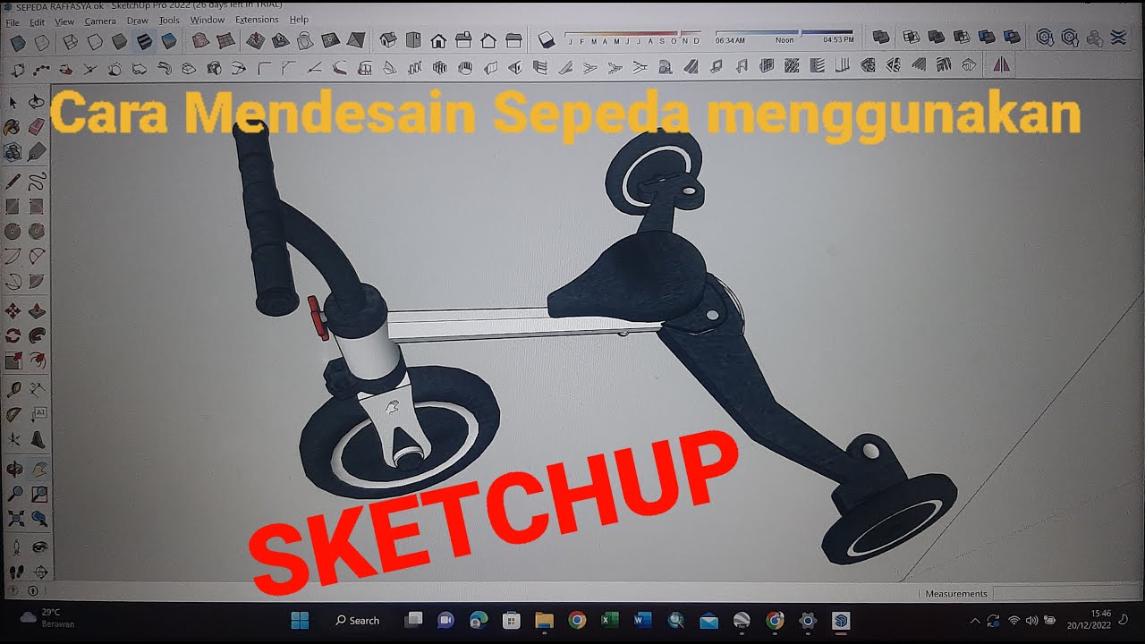 Cara Mendesain Sepeda menggunakan Ketchup - YouTube