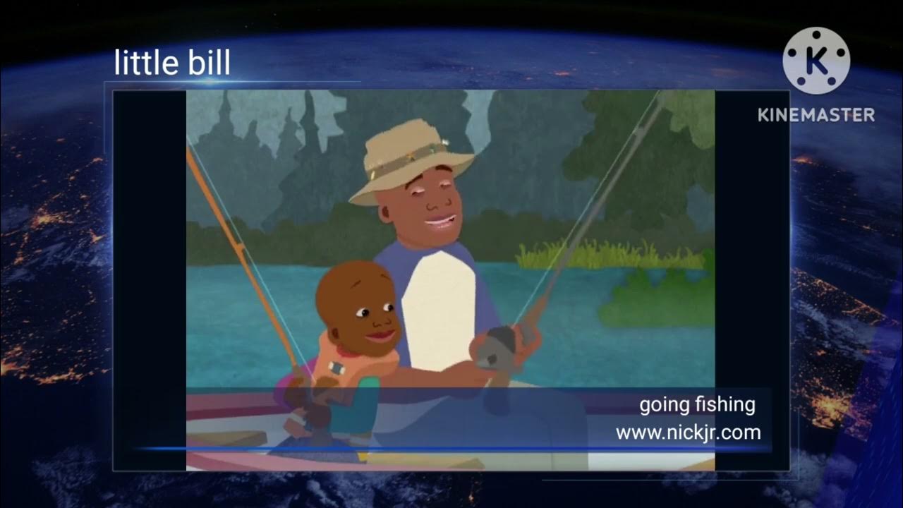 little bill going fishing - YouTube