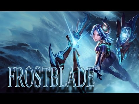 League Skins - Frostblade Irelia (Ability Effects, Animations & Emotes ...