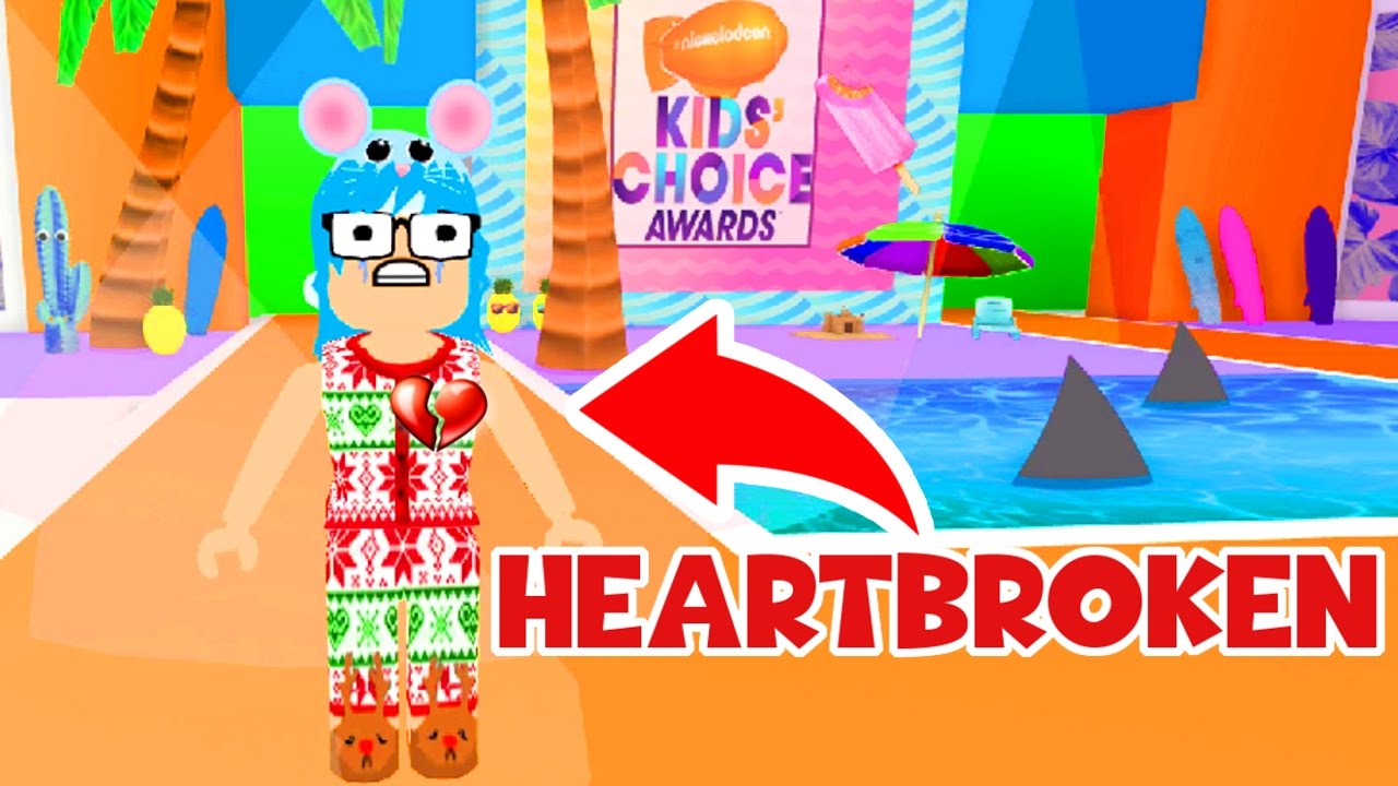 ROBLOX FASHION FRENZY | HEARTBROKEN AT THE KIDS CHOICE AWARDS | RADIOJH ...