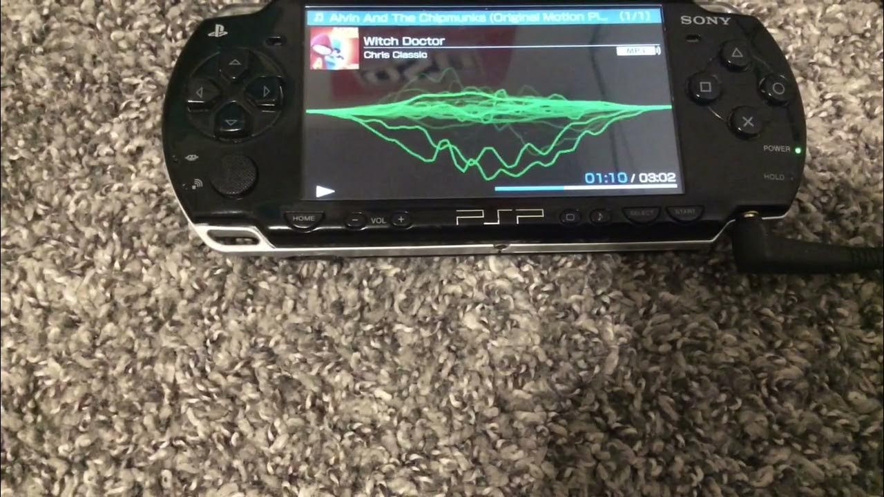 PSP Music Visualizer - YouTube