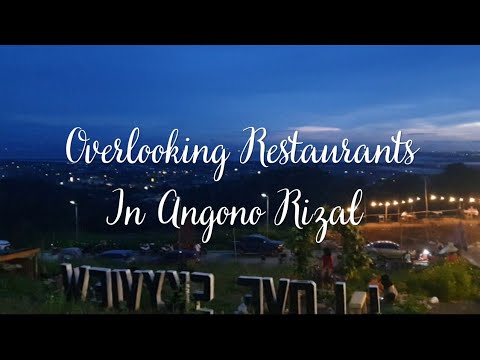 Overlooking Restaurants In Angono Rizal / Skyview Cafe - YouTube