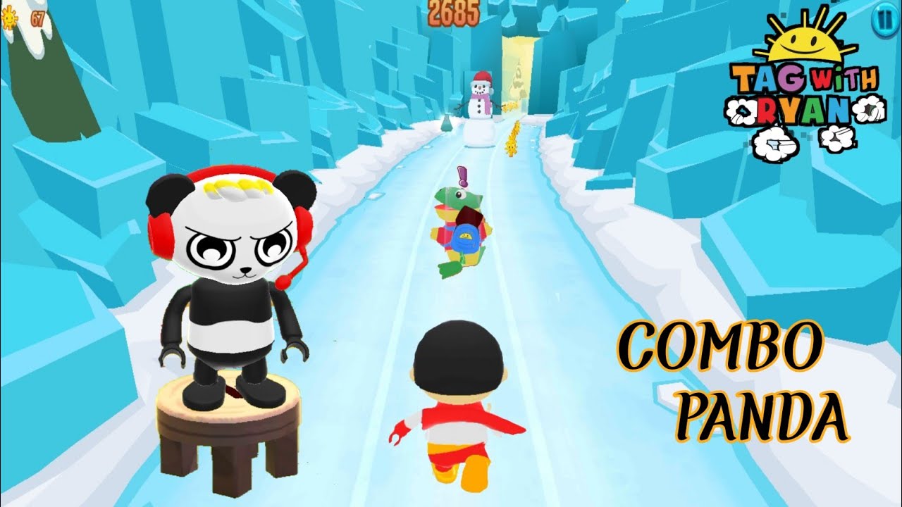 Tag With Ryan | COMBO PANDA GAMEPLAY | Panda Tag GUS & Got RED TITAN ...