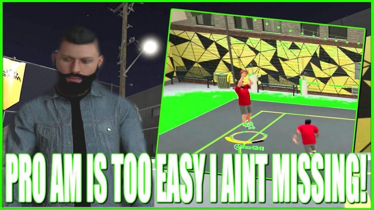 NBA 2K20 3V3 PROAM BUT FABIO IS A GREEN MACHINE HE AINT MISSING - YouTube