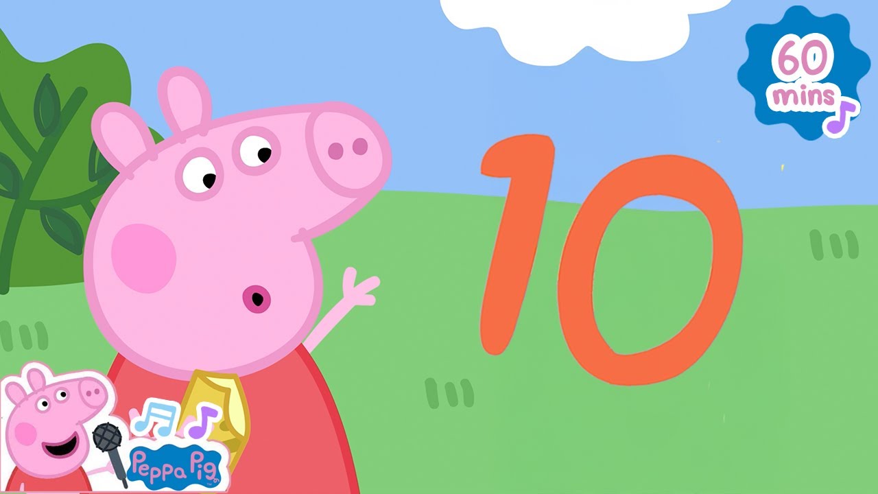 Peppa Pig Music | Learning to Count to 10 | Educational Songs | Nursery ...