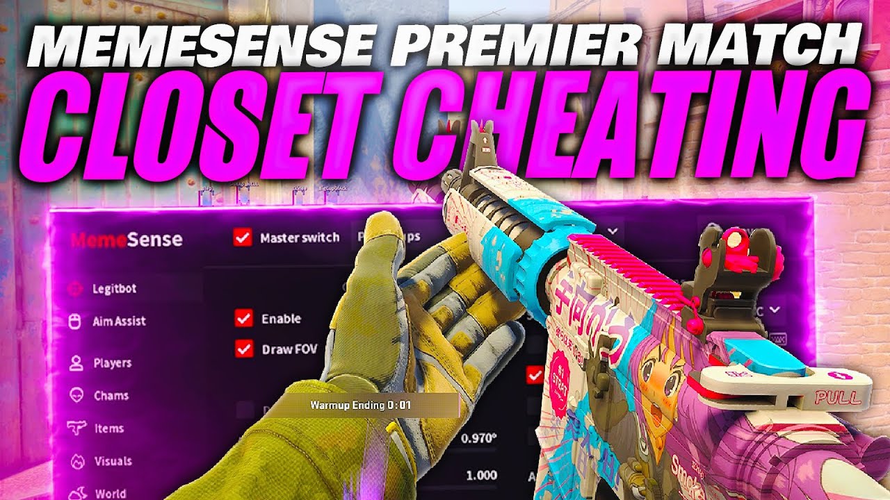 Injecting Memesense For The 20K ELO Hunt (CS2 Premier Cheating) - YouTube