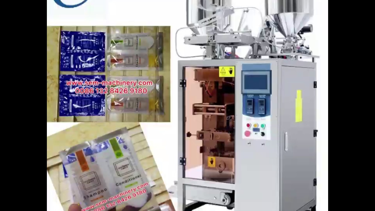 Sachet machine sample 2 Y - YouTube