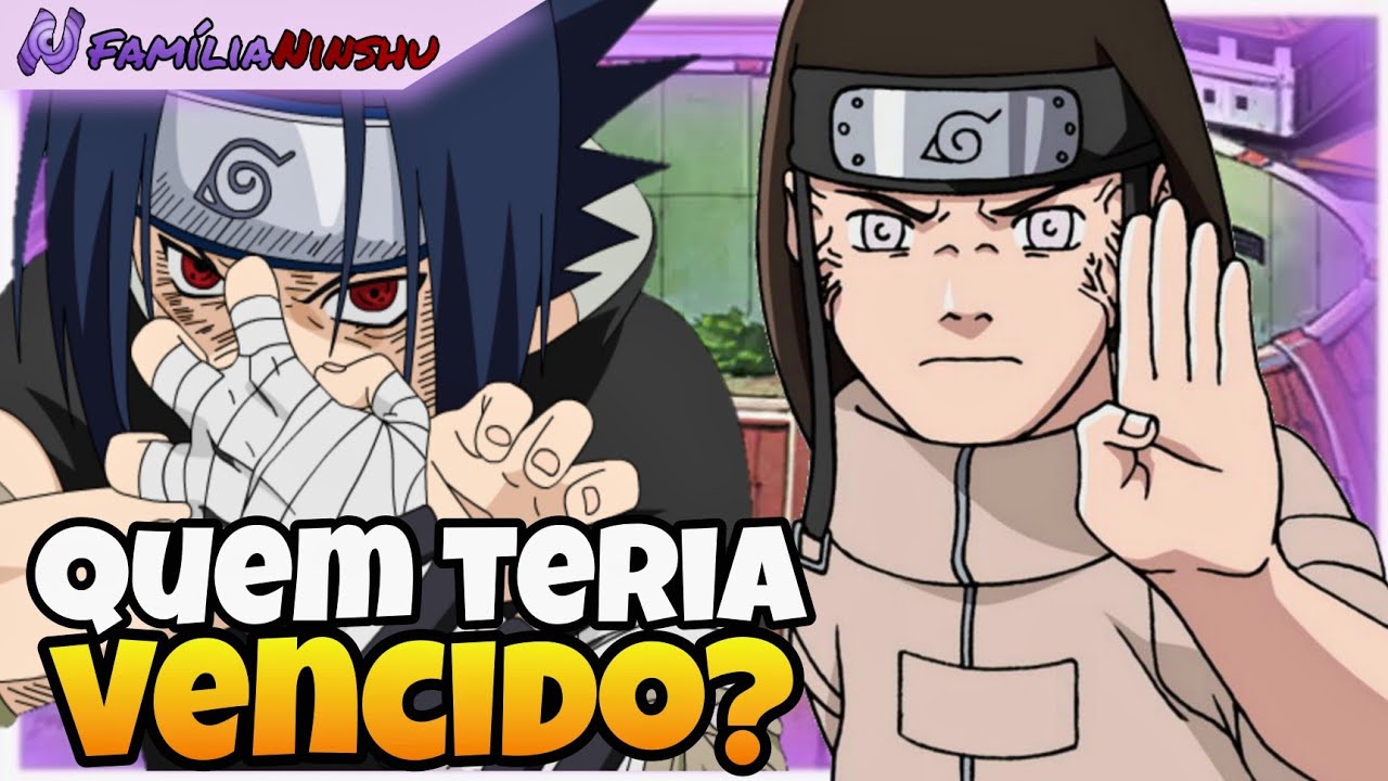 SASUKE VS NEJI! E SE ELES LUTASSEM NO EXAME CHUNIN? - YouTube