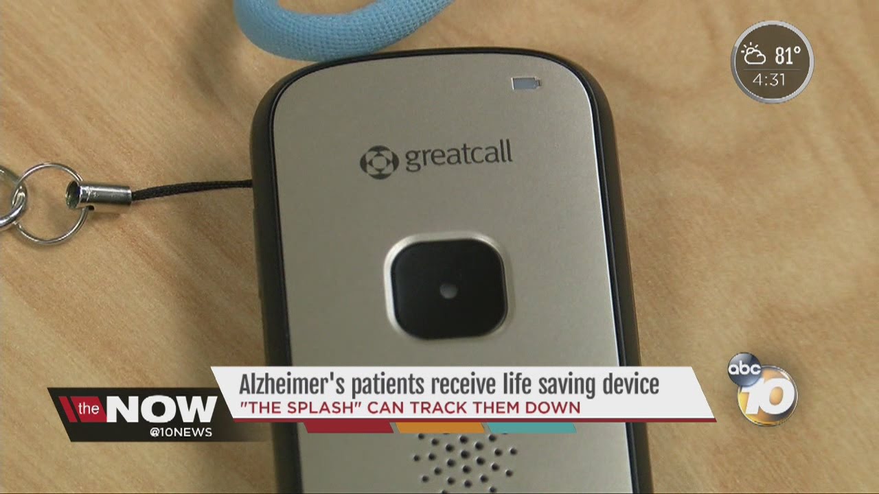 Alzheimer's patients receive life-saving device - YouTube